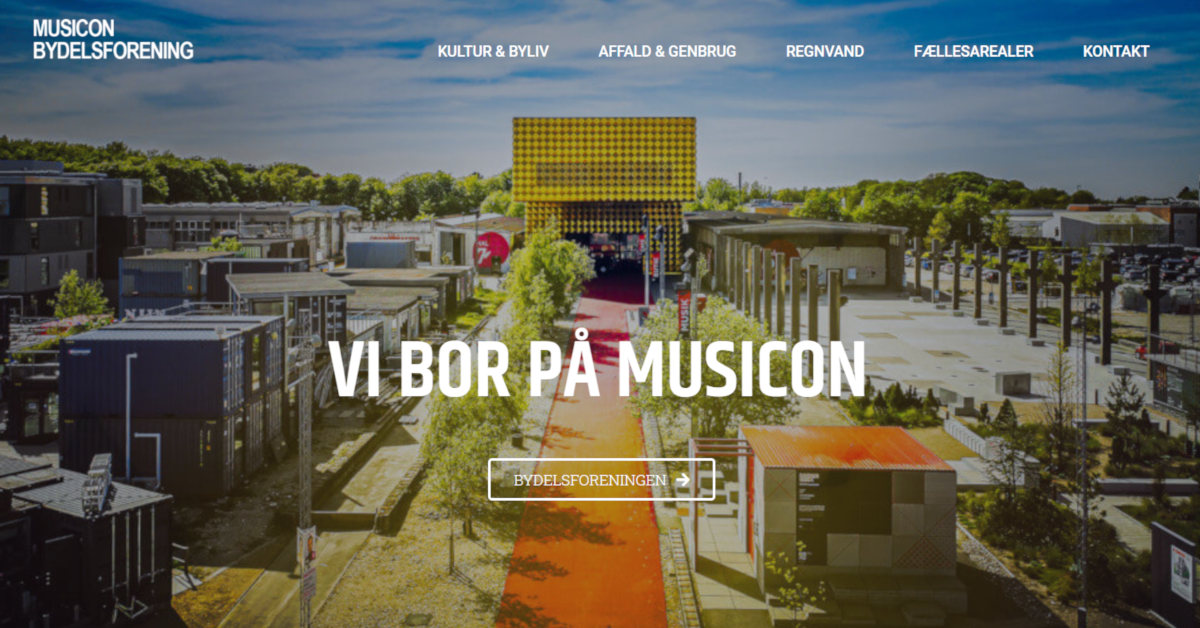 Musicon Bydelsforening - vi bor på Musicon i Roskilde